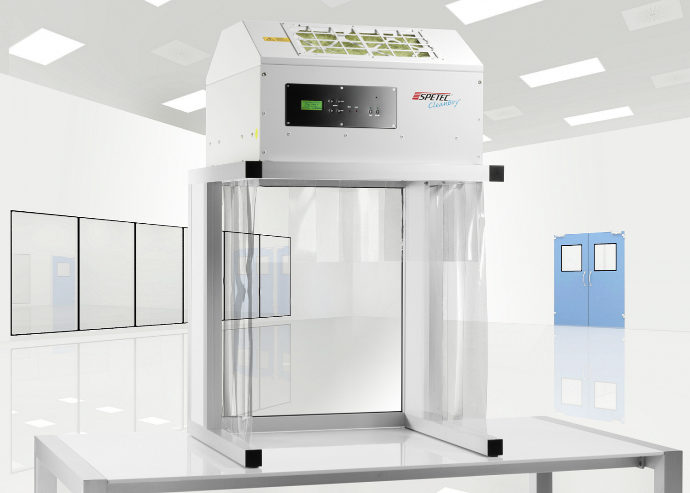 Clean room work place CleanBoy | SPETEC GmbH
